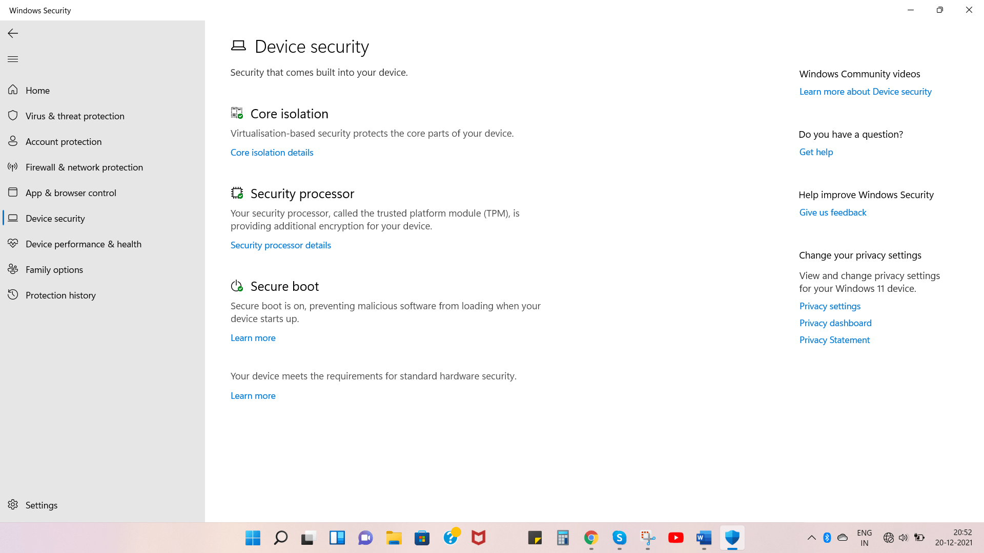 Enable Core Isolation In Windows 10/11 Now